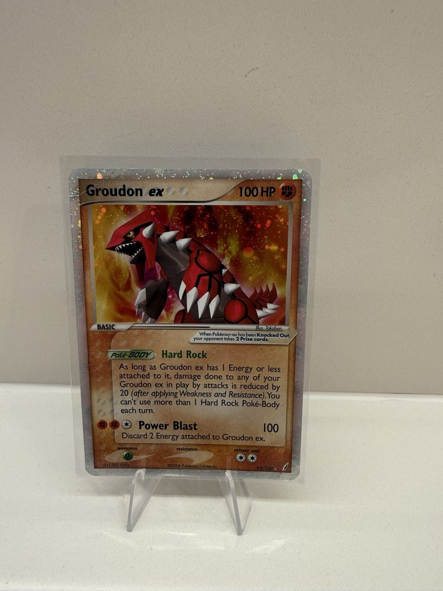 Groudon ex EX Ultra Rare Crystal Guardians 2006 (Gebraucht) in ...