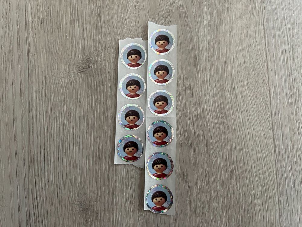 Migros Mania Playmobil 10 Sticker (Neu (gemäss Beschreibung)) in Moosseedorf für CHF 15 – mit ...