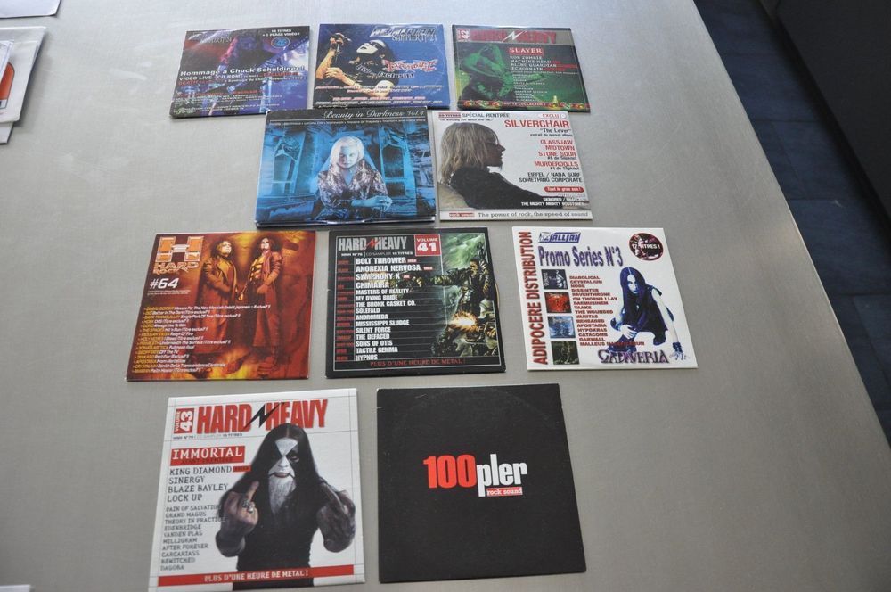 LOT DE 10 CDs - HARD ROCK - METAL - GOTHIC... | Kaufen auf Ricardo