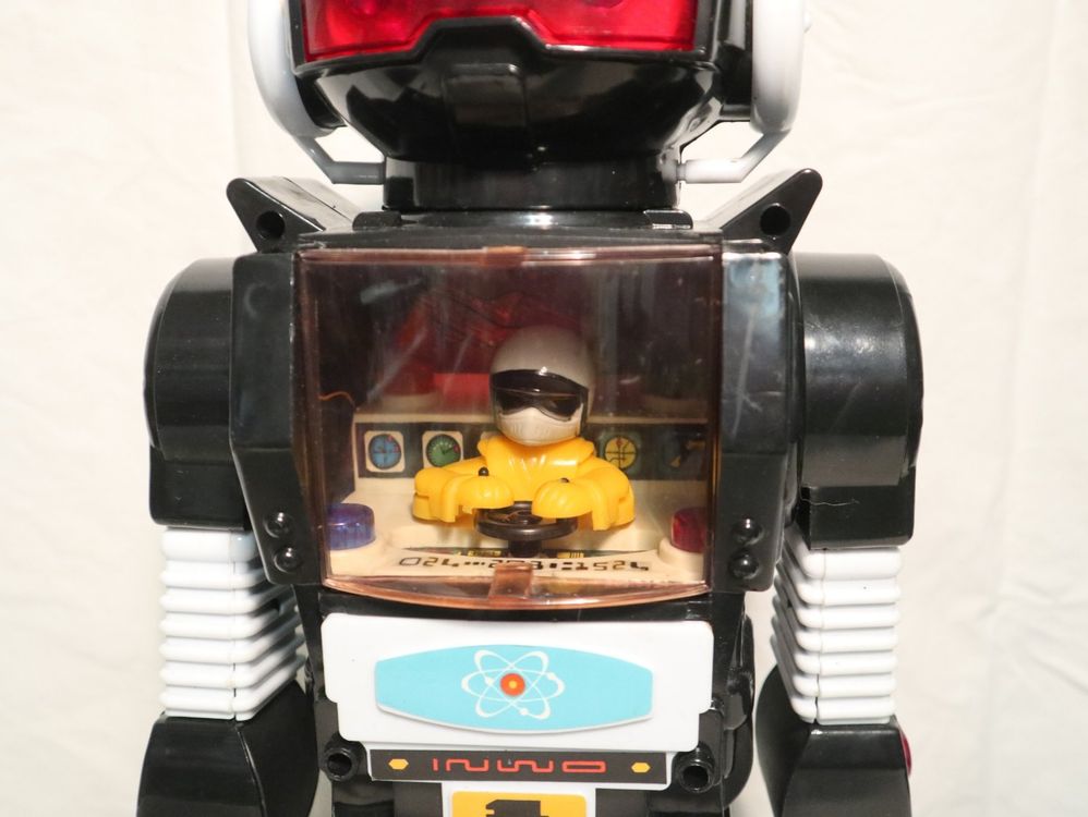 Grosser 80's Roboter Fancy Spaceman Robot 42cm mit Mikrofon | Kaufen ...