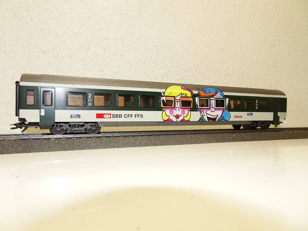 Märklin Personenwagen SBB 2. Kl. 003-2 Familienwagen HO (10) | Kaufen auf Ricardo