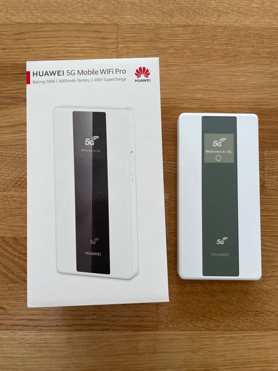 Huawei E6878-370 5G Hotspot Mobile WiFi Pro (8000 mAh) (Gebraucht) in ...