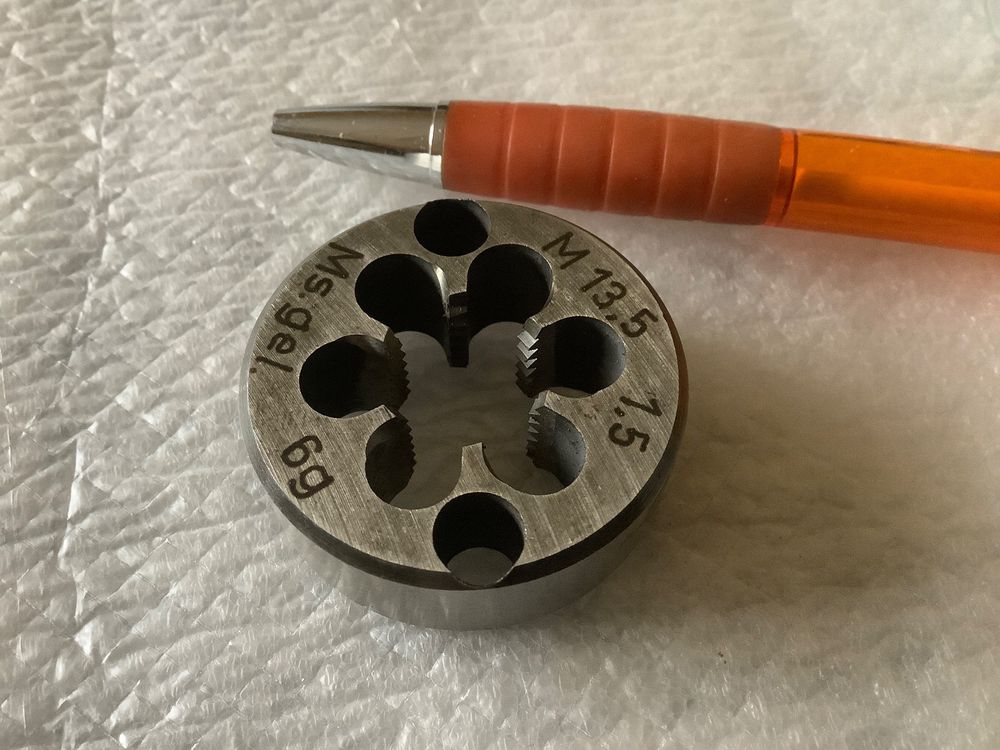 M 13.5 x 1.5 Schneideisen Filière, NEU von DC Swiss (Neu (gemäss Beschreibung)) in Widnau für ...