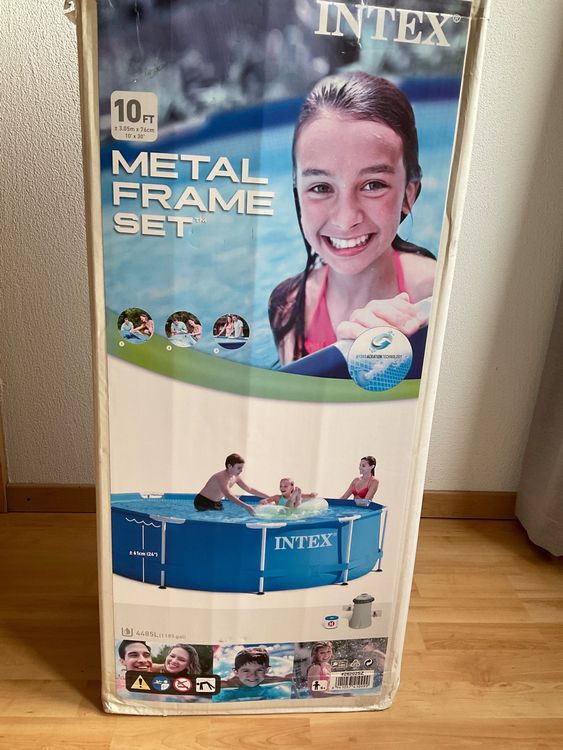 Intex Stahlrahmen Aufstell-Pool Set 305 x 76cm | Kaufen auf Ricardo