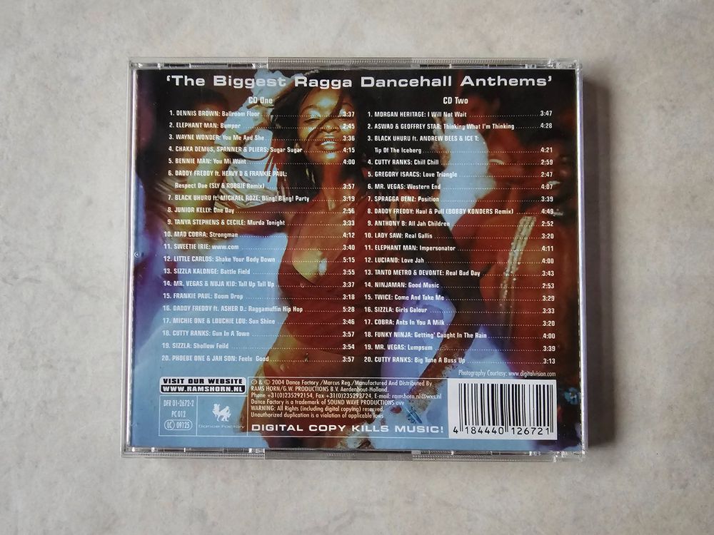 Ragga - With Maximum Respect / 2 CD Dancehall & Ragga | Kaufen auf Ricardo
