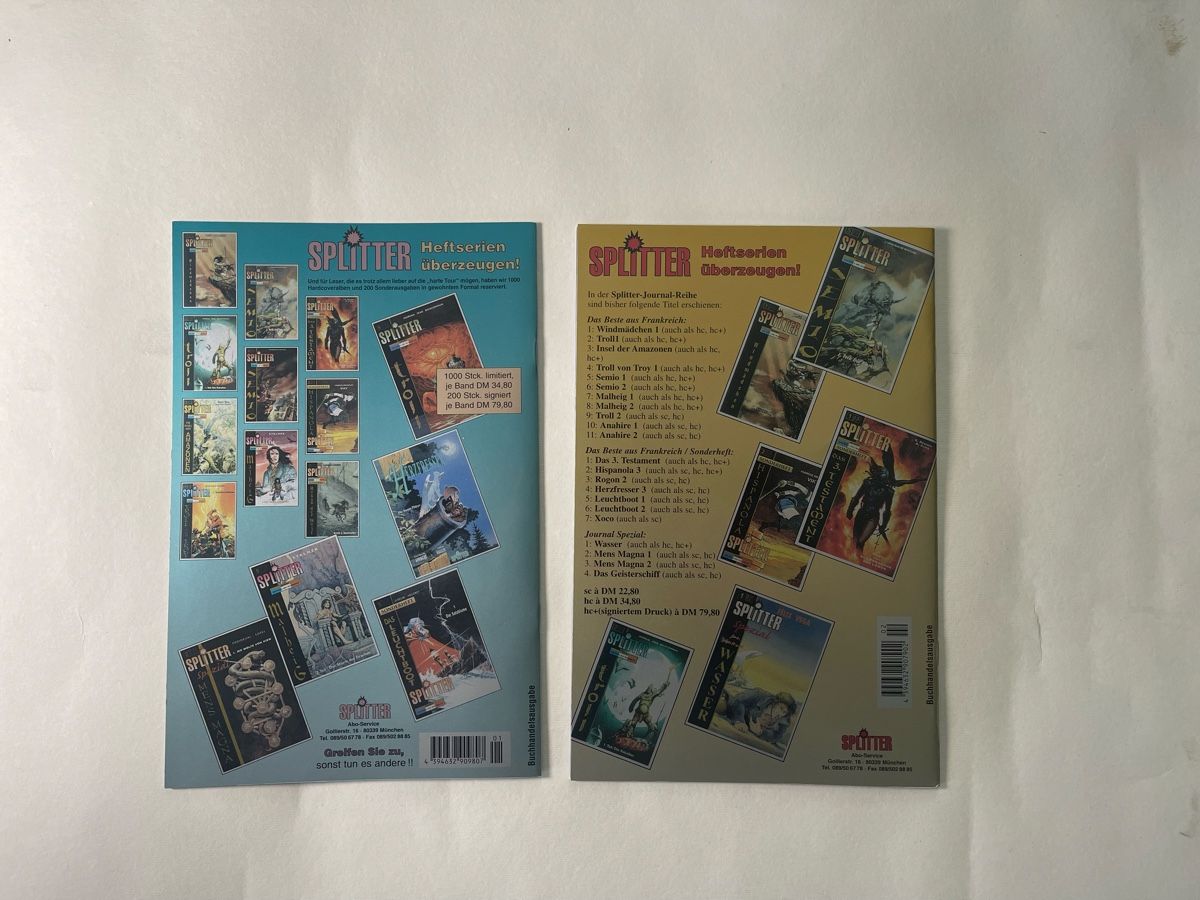 Splitter Comics: Divine Right Band 1 & 2 – komplett (Gebraucht) in ...