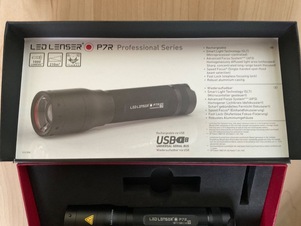 Led Lenser P7R Professional Series mit 1000 Lumen | Kaufen auf Ricardo