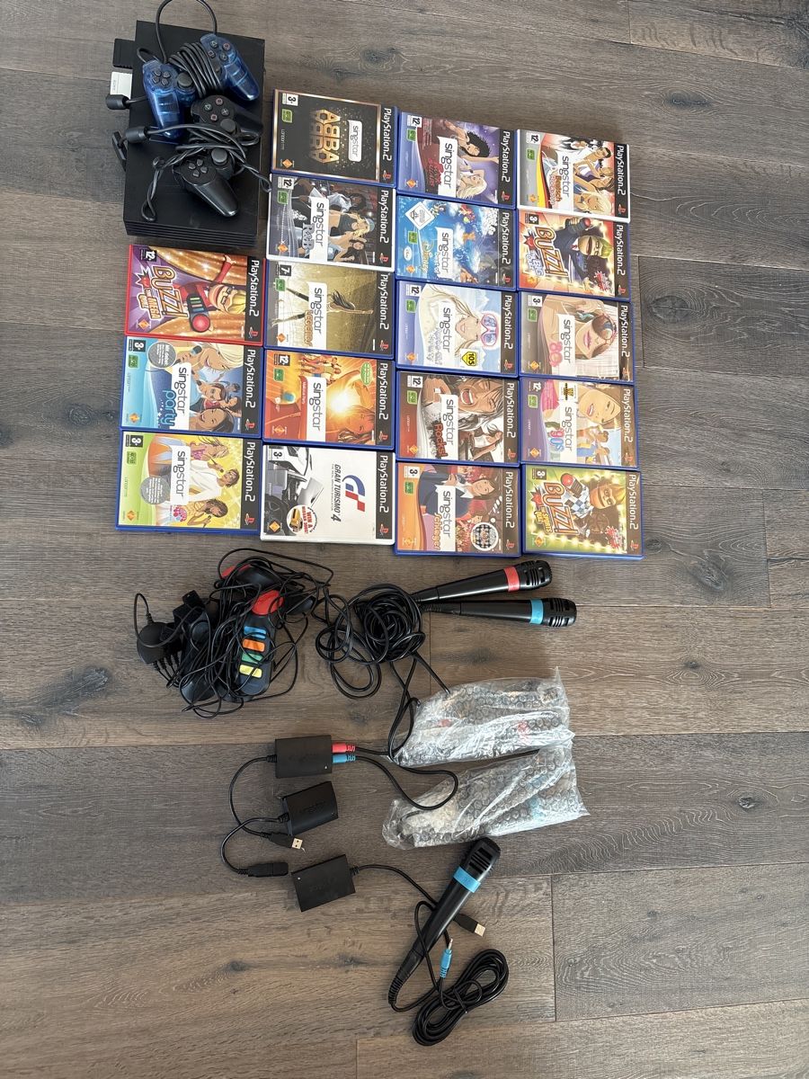 Playstation 2 mit viel Zubehör (Gebraucht) in jona für CHF 120 – mit ...