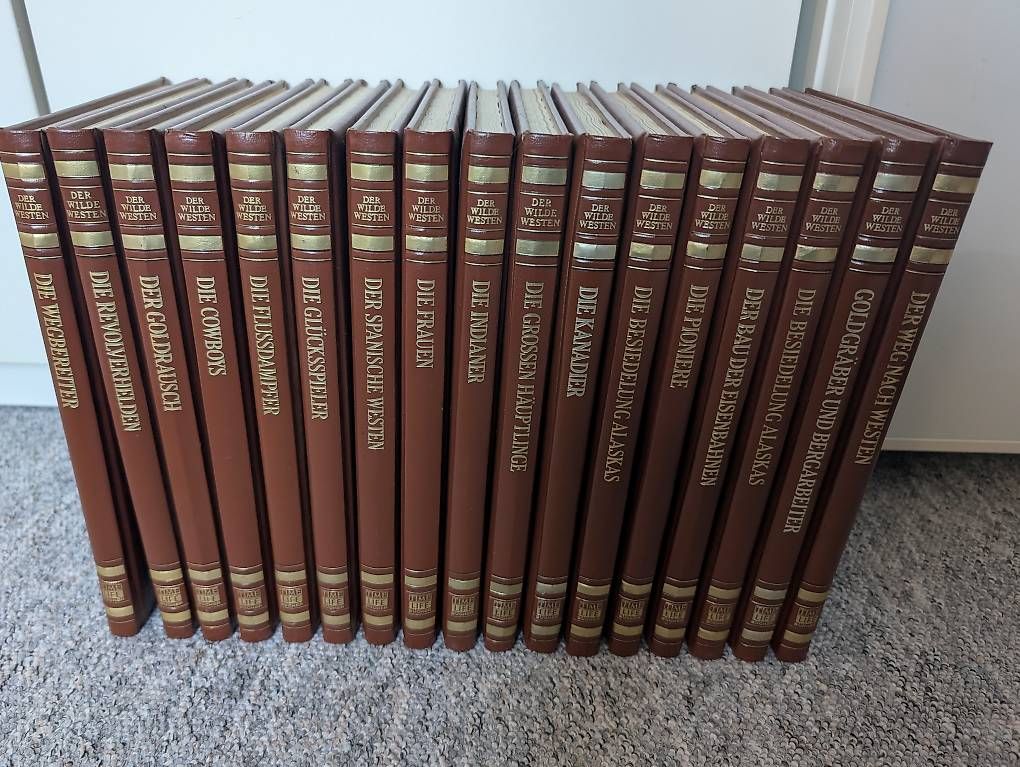 Time Life "Der Wilde Westen" Buchreihe, 17 Bände komplett (Gebraucht ...