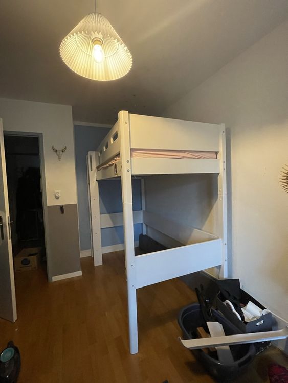 Flexa White Hochbett, Guter Zustand, mit oder ohne Matratze (Gebraucht) in Zürich für CHF 100 ...