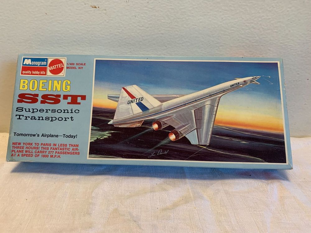 Monogram 1/400 Boeing SST Supersonic (D'occasion) à Geneve pour CHF 10 ...