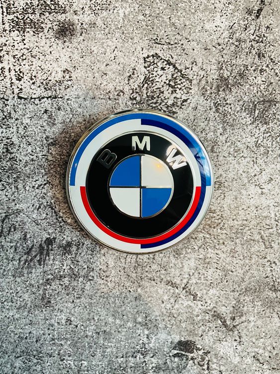 BMW Logo Emblem Motorhaube Heckklappen Lenkrad 82, 74, 45 mm (Neu und ...