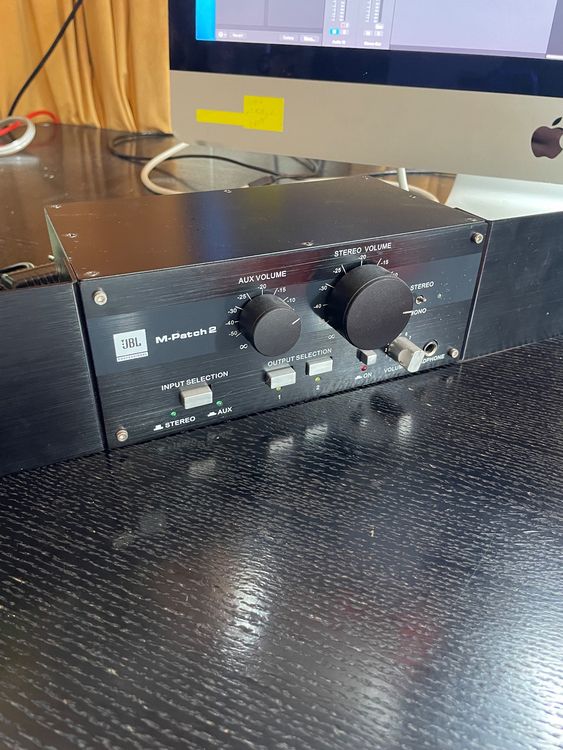 JBL M-Patch 2 monitor controller / Switcher passive (Gebraucht) in Embrach für CHF 45 – mit ...