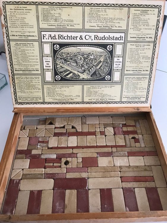 RICHTER’S LANDHAUS-BAUKASTEN NR. 301A – STEINBAUKASTEN | Kaufen auf Ricardo