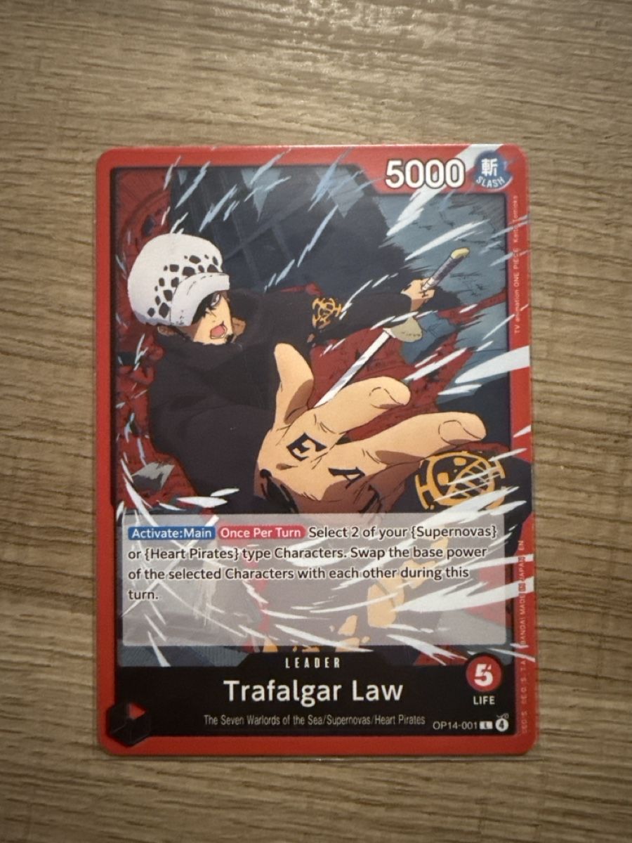 OP TCG - Trafalgar Law OP14-001 EN (Gebraucht) in Hagendorn für CHF 1 ...