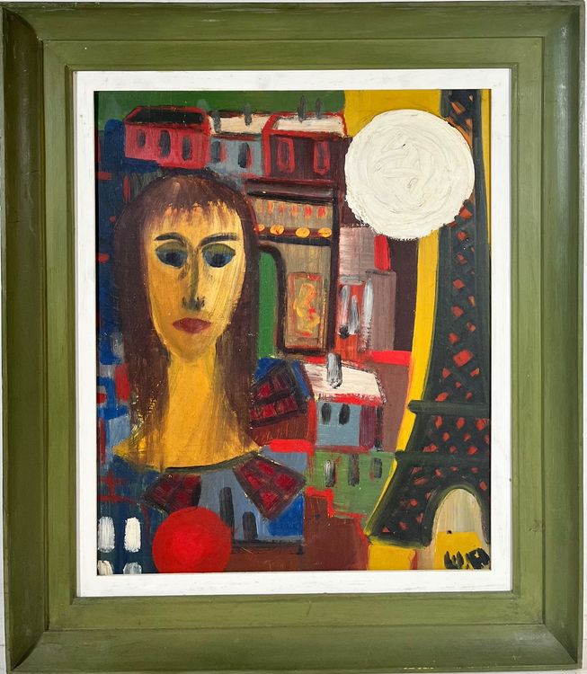 Abstrakte Intressante Gemälde, Monogrammiert (Gebraucht) in Root für CHF 19 – mit Lieferung auf ...