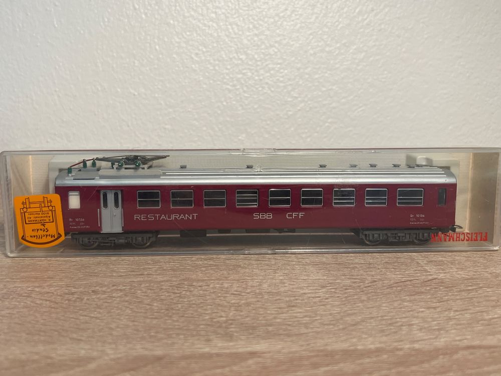 Fleischmann 5131 Restaurant SBB H0 OVP (D'occasion) à St-Aubin-Sauges pour CHF 24 – avec ...