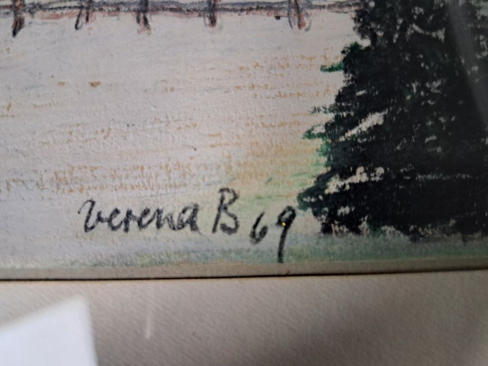 Original Gemälde Verena Broger 1969 | Kaufen auf Ricardo