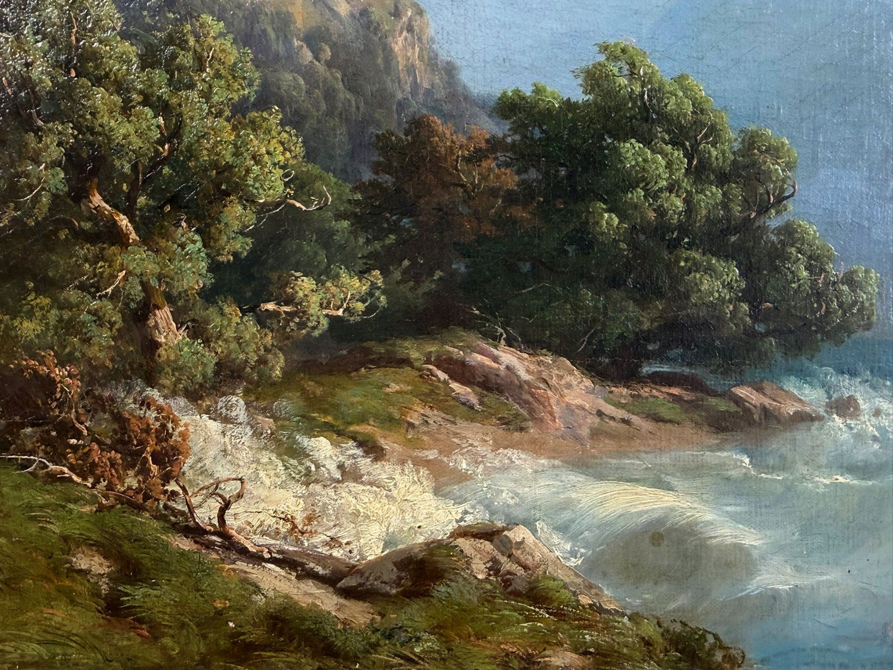 Jean-Philippe George-Julliard Urnersee Gemälde antik 19. Jhd (Gebraucht ...