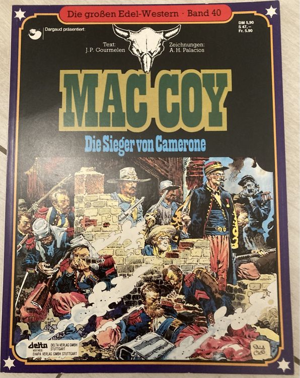 MAC COY Comic "Die Sieger von Camerone" Band 40 - Western (Gebraucht ...