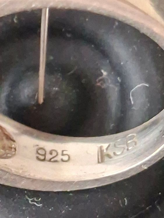 Bague en argent 925 KSB (D'occasion) à Territet pour CHF 18 – avec ...