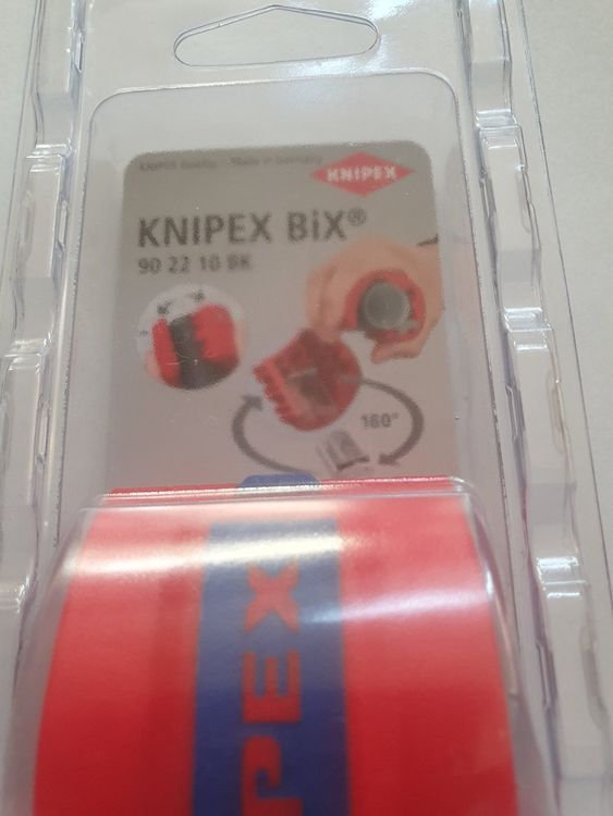 KNIPEX BiX KN 90 22 10 BK BiX® Schneider für Kunststoffr (Neu und ...