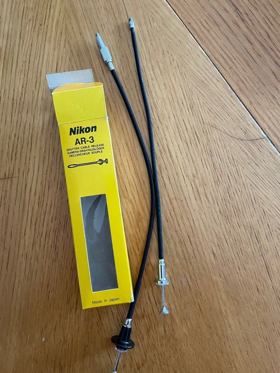 2xKamera Drahtauslöser Nikon AR-3 und weitere | Kaufen auf Ricardo
