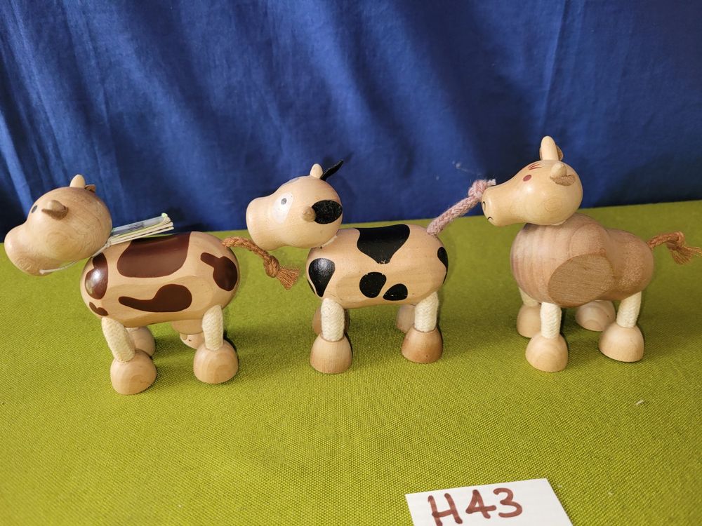 Holztiere,Bauernhof H43 | Kaufen auf Ricardo