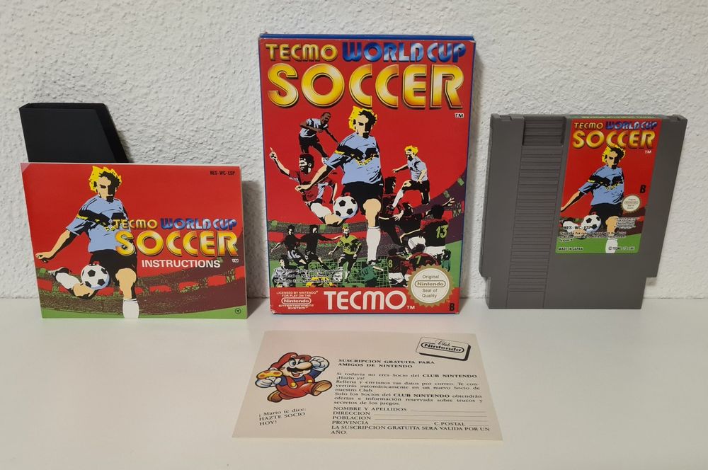 TECMO WORLD CUP SOCCER - CIB / Pal B Nintendo NES (Gebraucht) in ...