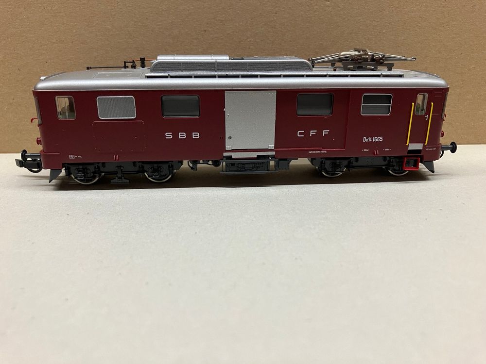 Roco 63534 Gepäcktriebwagen De 4/4 1665 der SBB, H0 GS Dig. | Kaufen ...