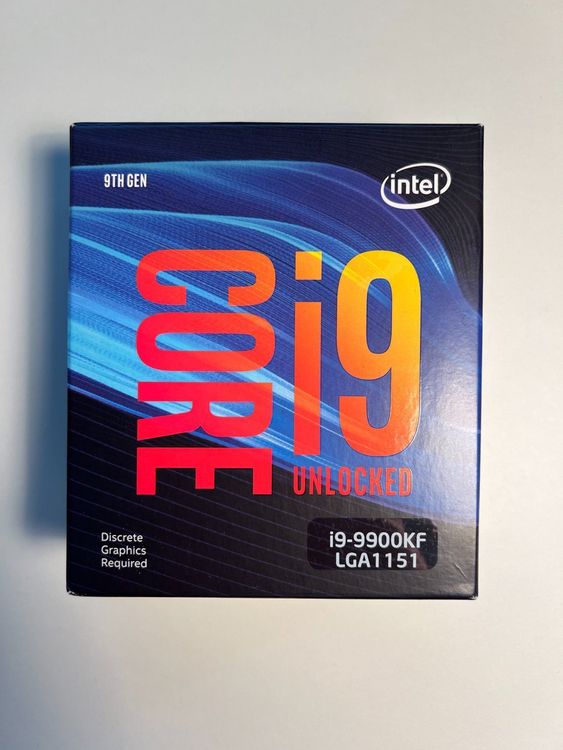 Intel Core i9 9900kf Sealed (Neu und originalverpackt) in Matran für ...