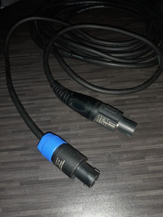 Speakon Kabel 8 Meter , 2x2,5mm (Gebraucht) in Steffisburg für CHF 15 ...