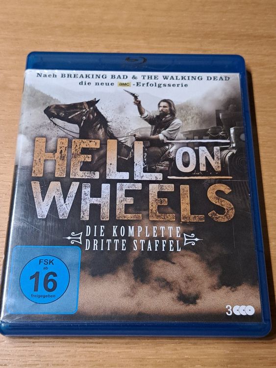Blu Ray, Hell on Wheels Komplette dritte Staffel mit 3 Discs | Kaufen ...