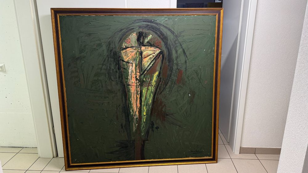 Oelbild von Ivo Soldini, Ligornetto Tessin, GRANDE FIGURA | Kaufen auf ...