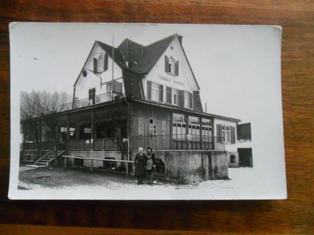 ZH Wetzikon Restaurant Alpenblick W. Eichmann Haldengut Bier | Kaufen ... ZH Wetzikon Restaurant Alpenblick W. Eichmann Haldengut Bier | Kaufen ...