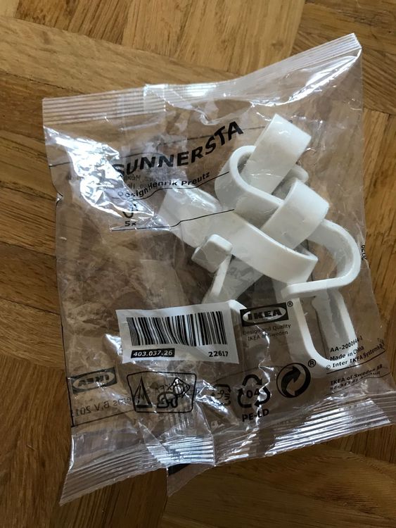 IKEA Sunnersta Haken 5 Stück (Neu und originalverpackt) in Innerberg ...