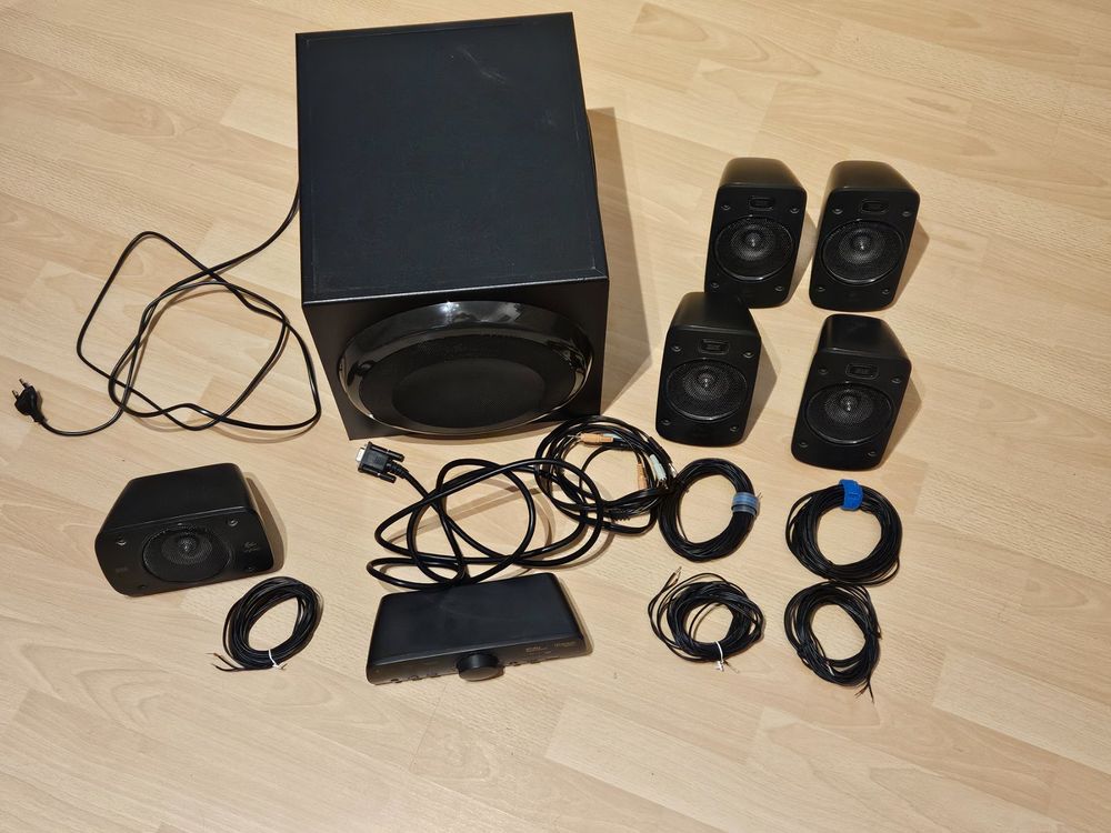 Logitech Surround Sound Speaker System Z906 (Gebraucht) in Jona für CHF ...