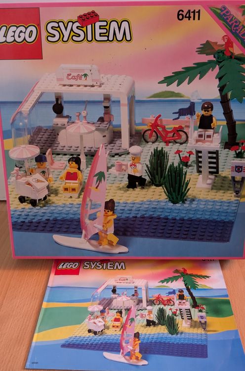 Lego System Paradisa Strandcafé Surfshop Nr. 6411 (Gebraucht) in ...