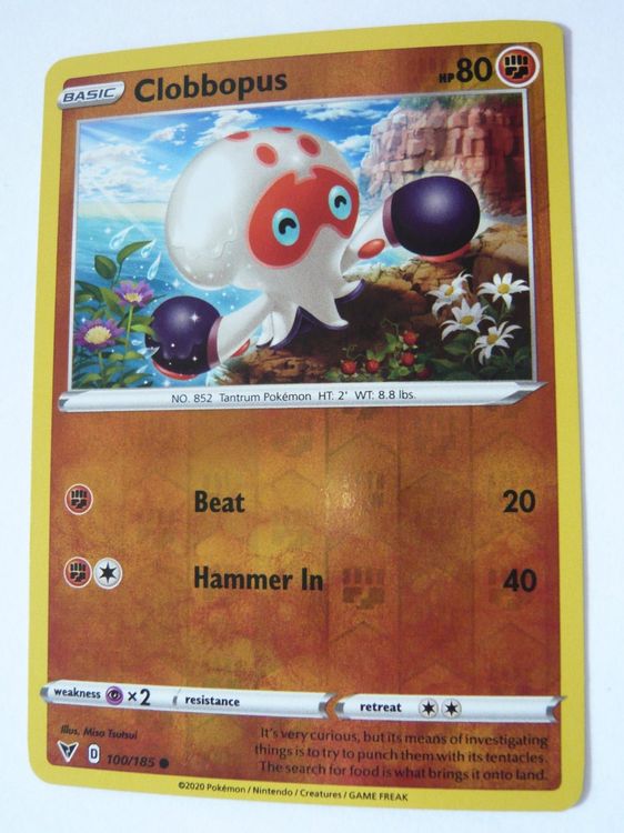POKEMON REVERSE CLOBBOPUS ANGLAIS (Gebraucht) in Echallens für CHF 1 ...