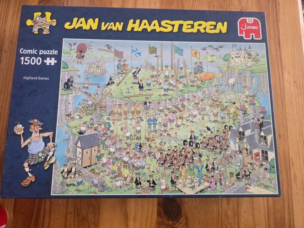 Jan van Haasteren Puzzle 1500 Teile Highland Games | Kaufen auf Ricardo