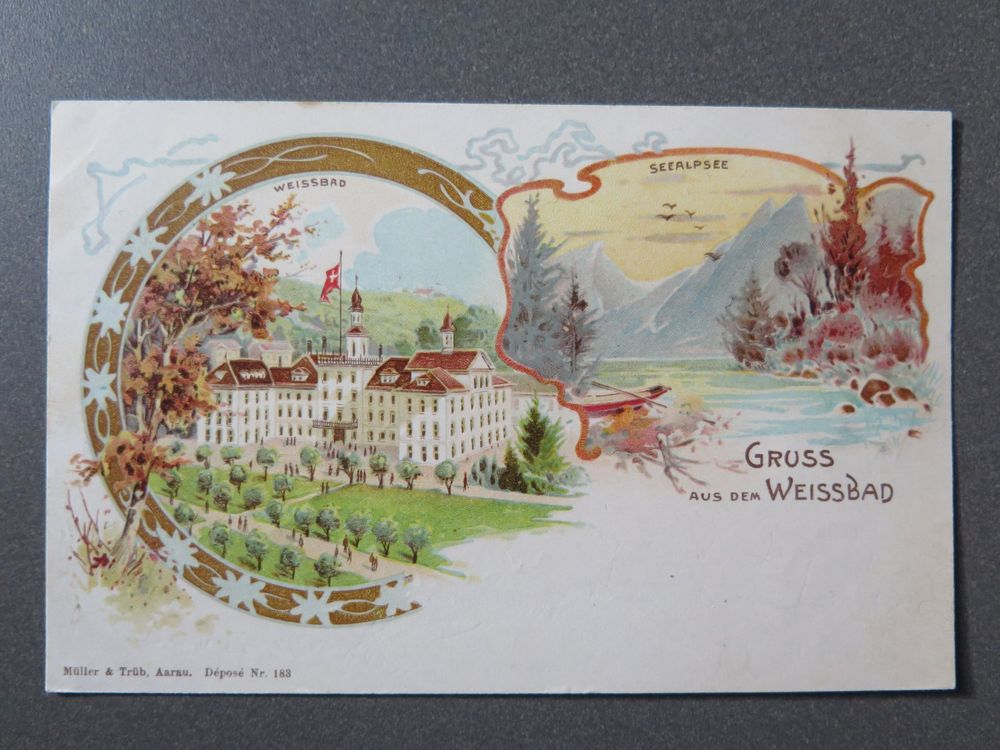 WEISSBAD - GRUSS AUS DEM WEISSBAD - GEL. 1900 | Kaufen auf Ricardo