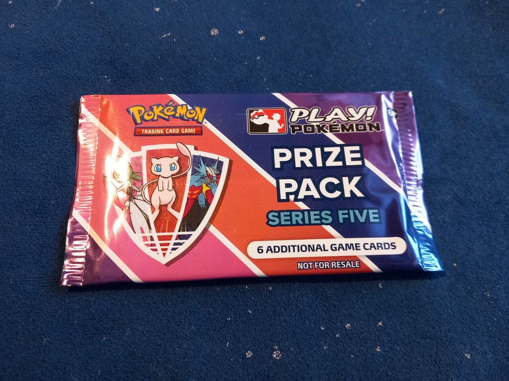 Pokémon Prize Pack FIVE Booster Pack English (Neu und originalverpackt ...