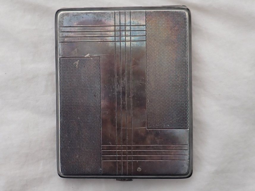 Art Deco Zigarettenetui Alpacca Vintage | Kaufen auf Ricardo