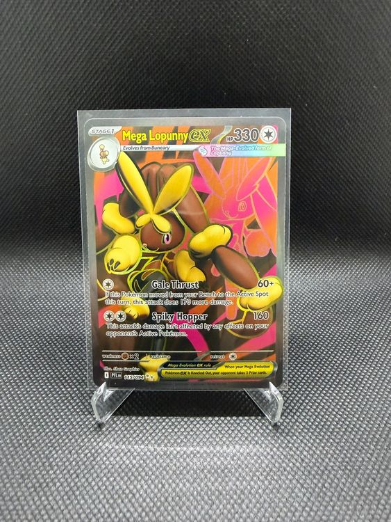 Pokemon Phantasmal Flames Mega Lopunny ex SR 115/094 (Gebraucht) in ...