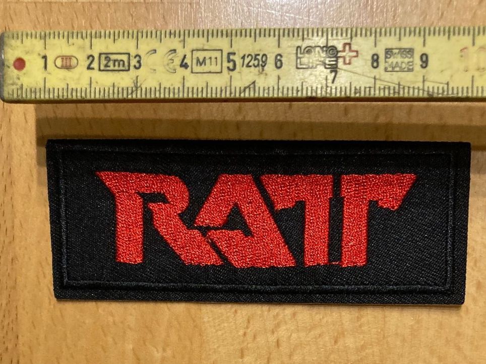 RATT Patch Sticker Aufnäher Metal Rock Band (Neu (gemäss Beschreibung ...