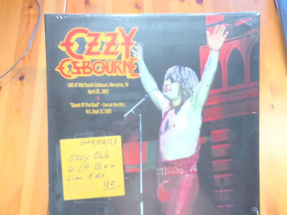 RARE OZZY OSBOURNE 4 LP COLOR BOX | Kaufen auf Ricardo