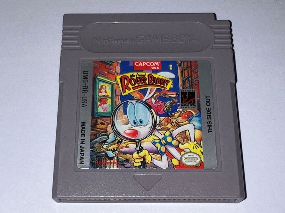 Game Boy Classic (GB) Spiel - Who Framed Roger Rabbit (Gebraucht) in ...