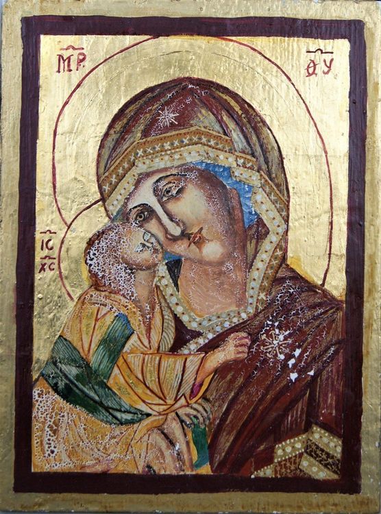 RUSSISCHE IKONE vermutlich um 1800 (Gebraucht) in Stadel für CHF 280 – mit Lieferung auf Ricardo ...