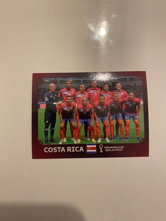 Panini WM 2022 COSTA RICA TEAMBILD CRC 1 | Kaufen auf Ricardo