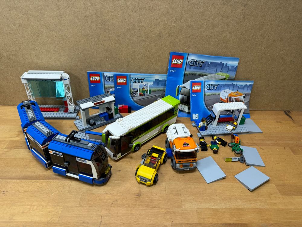 Lego City 8404 die öffentlichen Verkehrsmittel (Gebraucht) in ...